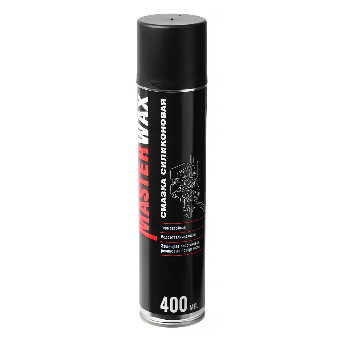 смазка силиконовая водоотталкивающая MASTERWAX (аэрозоль, 400мл ...
